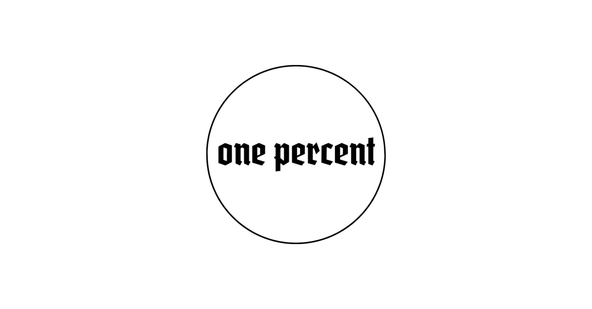 One percent daily. – ONE PERCENT